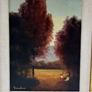 Vintage | Wall Decor | Vintage Original Signed Impressionist Women In ...